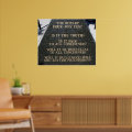 Rotary Four-Way Test Poster | Zazzle