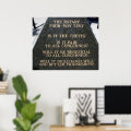Rotary Four-Way Test Poster | Zazzle