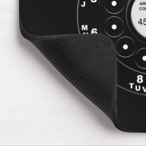 Rotary Phone Dial Mouse Pad | Zazzle