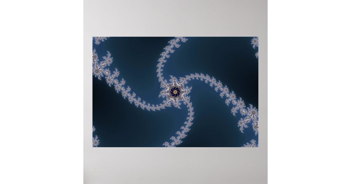 Rotor 222 - Fractal Poster | Zazzle