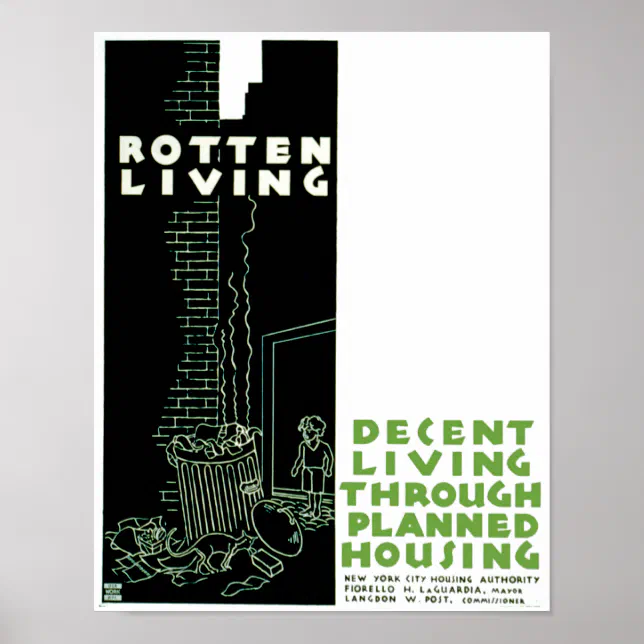 Rotten Living Poster | Zazzle