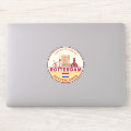 Rotterdam Netherlands City Skyline Emblem Sticker | Zazzle