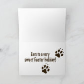 Rottie Easter Wish Holiday Card | Zazzle