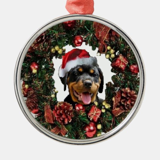 Rottweiler Christmas Ornament | Zazzle.com