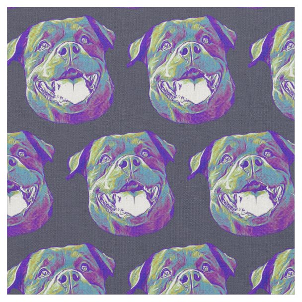 rottweiler fabric | Zazzle.com