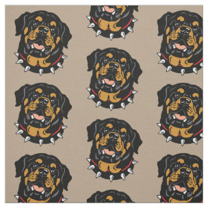 rottweiler fabric | Zazzle