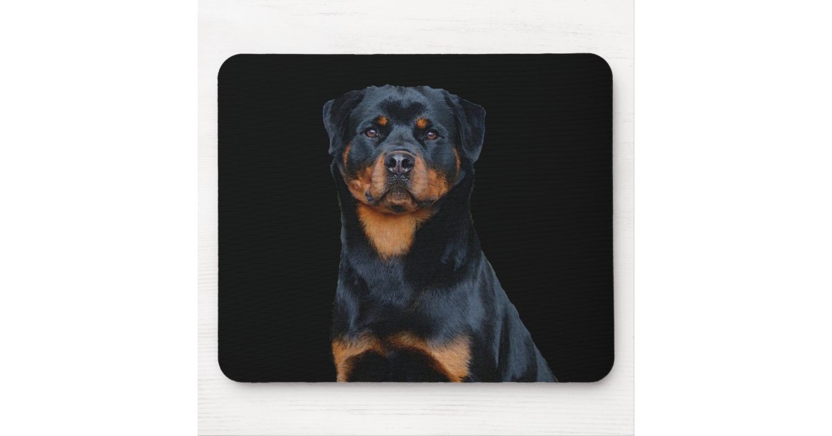 Rottweiler mouse pad | Zazzle