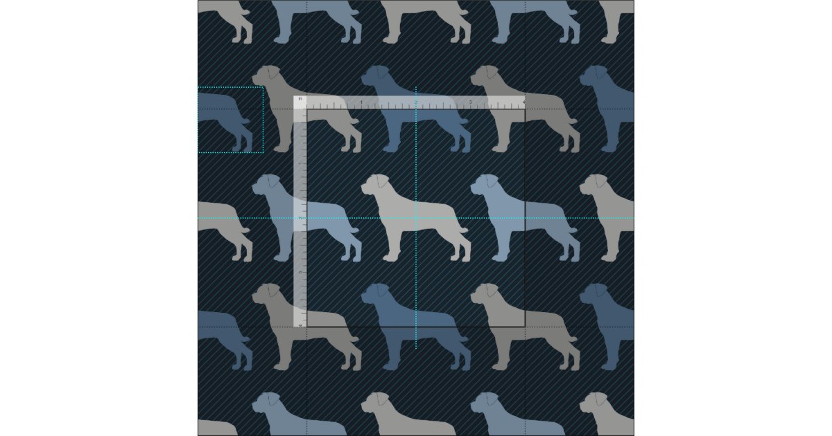 Rottweiler - Natural Fabric | Zazzle