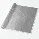 Rough Textured Silver Pewter Stone Wrapping Paper | Zazzle