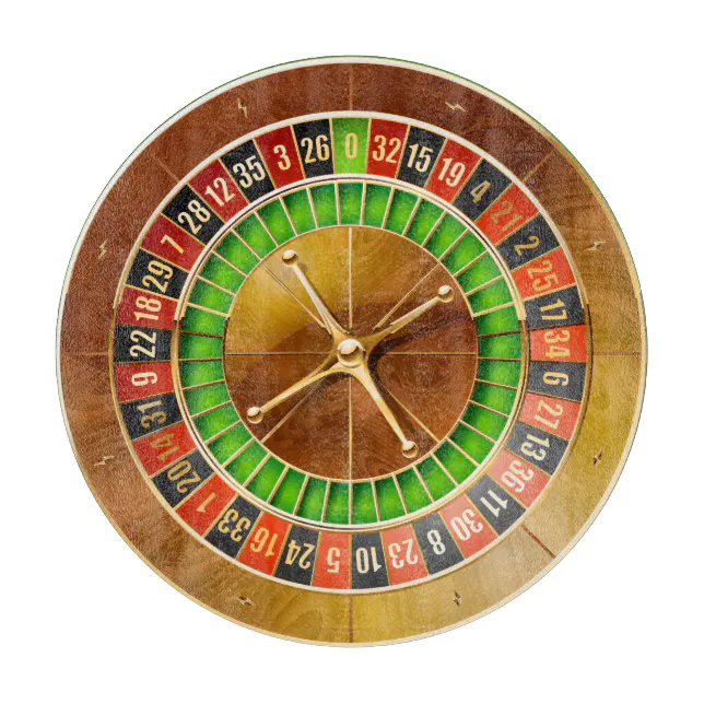 Roulette 1 Decorative Glass Cutting Board | Zazzle