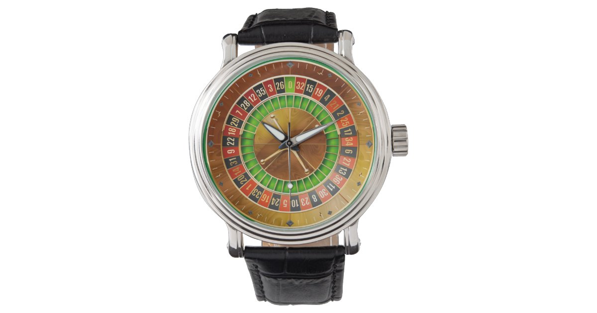 Roulette 1 Watch & Numeral Options | Zazzle
