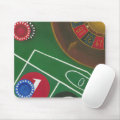 Roulette Table with Chips and Wheel Mouse Pad | Zazzle