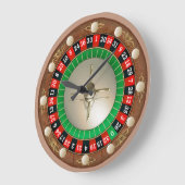 Roulette Wall Clock | Zazzle