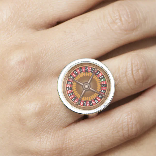 Roulette Wheel ring | Zazzle