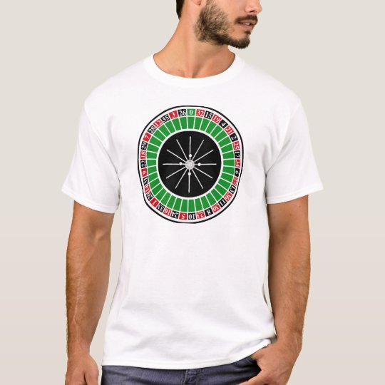ROULETTE WHEEL T-Shirt | Zazzle.com