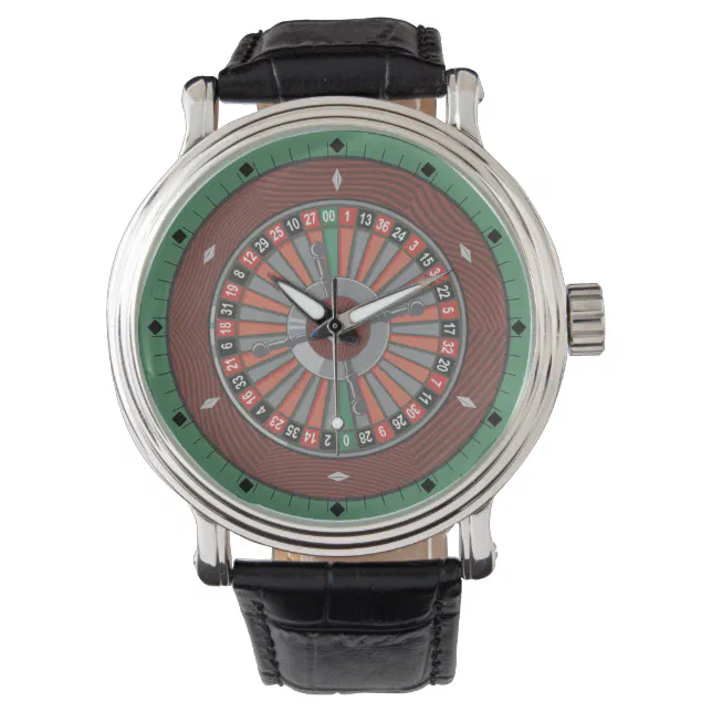 Roulette Wheel Watch | Zazzle