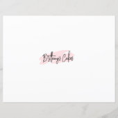 Round Cake Cutting Guides 2x2" Portions Blush Pink | Zazzle