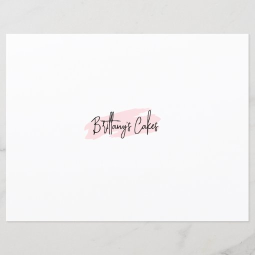 Round Cake Cutting Guides 2x2" Portions Blush Pink | Zazzle