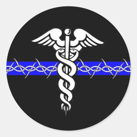Round Correctional Nurse Sticker | Zazzle.com