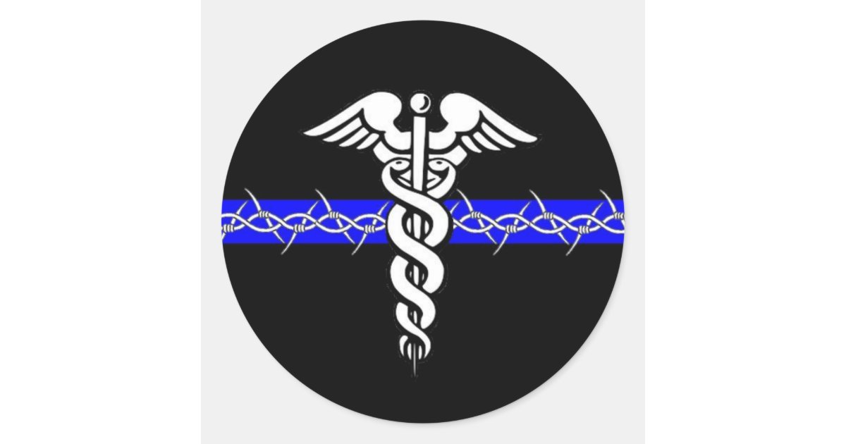 Round Correctional Nurse Sticker | Zazzle.com