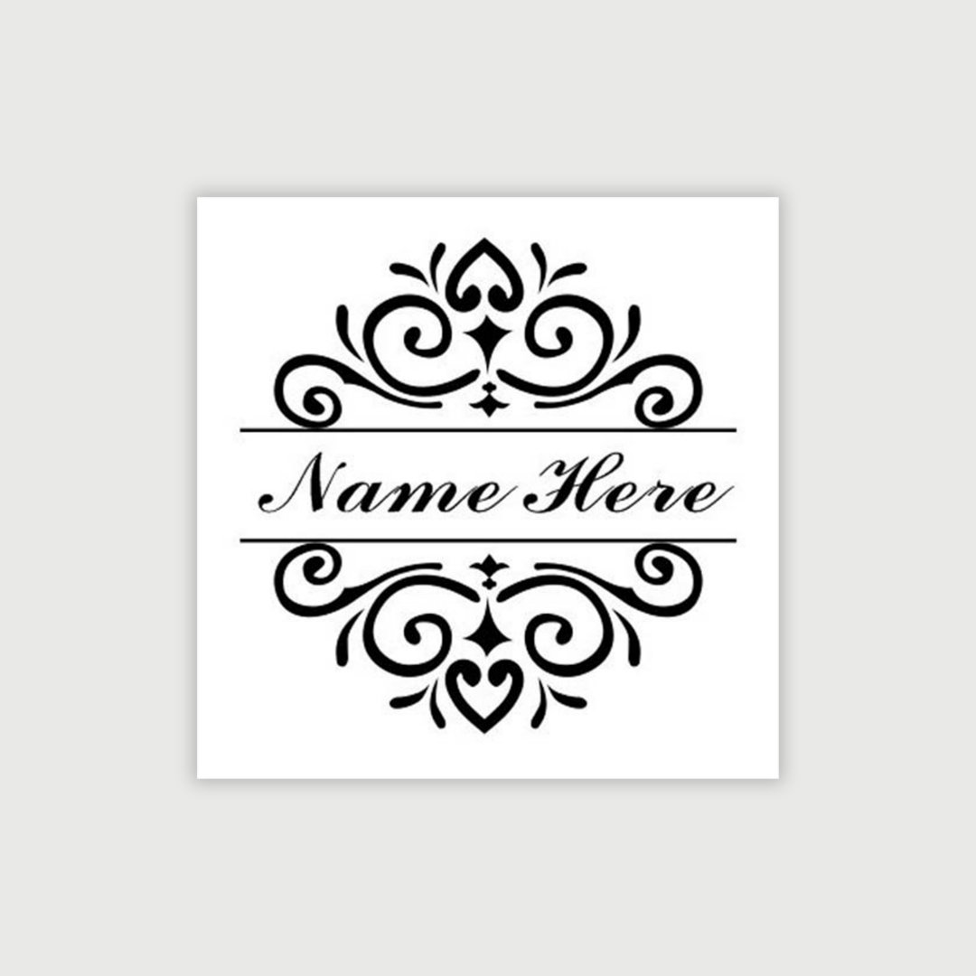 Round Decorative Personalized Custom Name Embosser | Zazzle