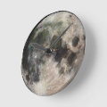Round Moon Face Wall Clock | Zazzle