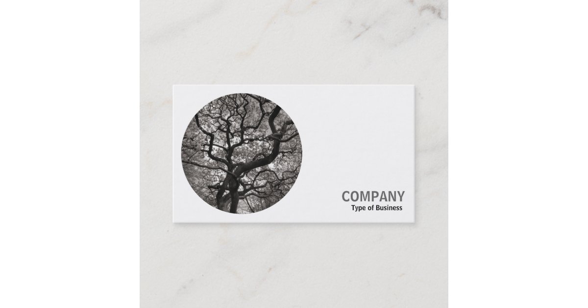 Round Photo - Japanese Maple Tree Business Card | Zazzle