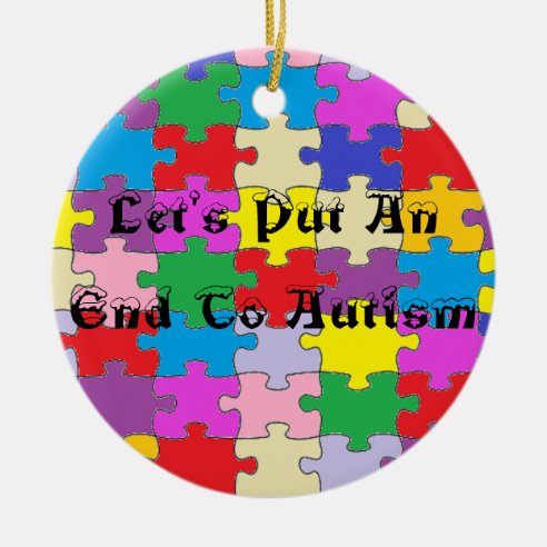 Autism Christmas Ornaments | Zazzle - 100% Satisfaction Guaranteed!