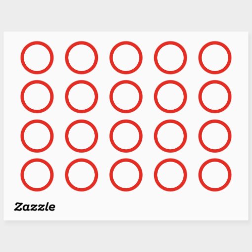 Round sticker with do not enter traffic sign. | Zazzle