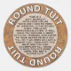 Round Tuit Classic Round Sticker | Zazzle