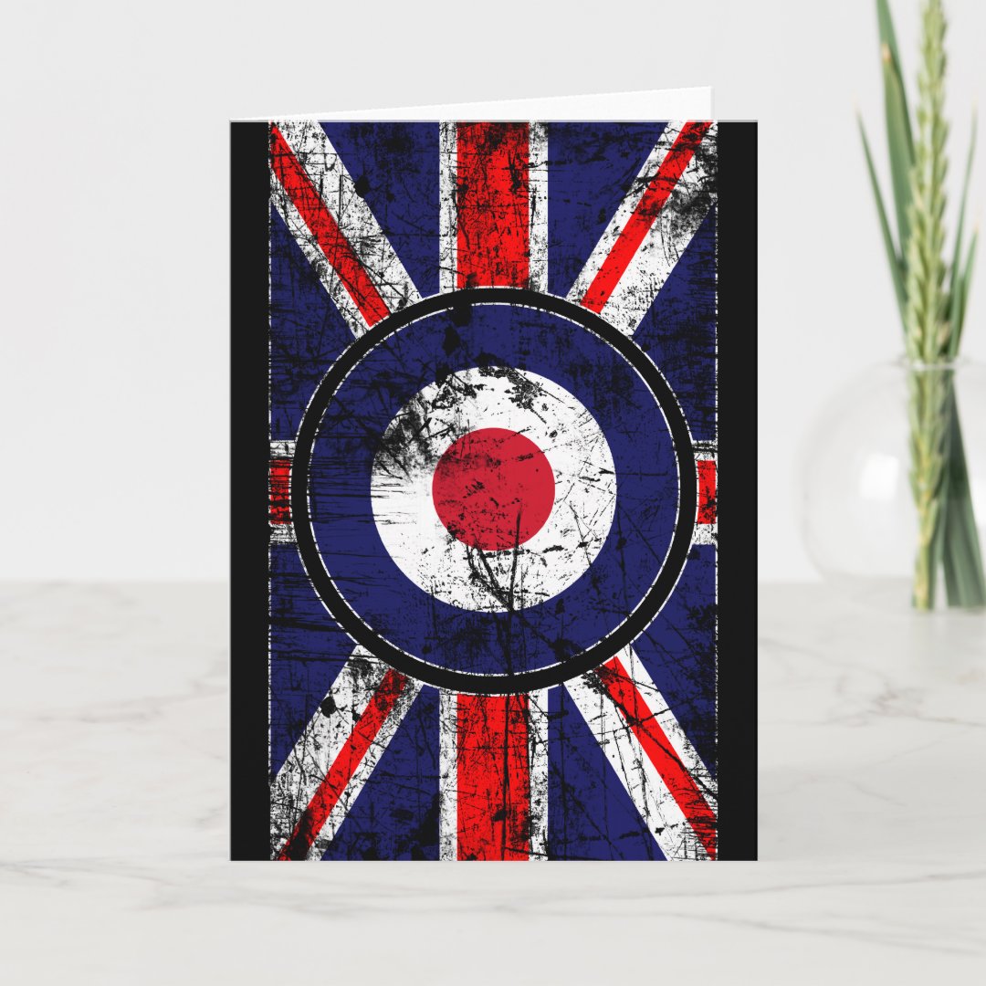 Roundel Target Mods UK Target Union Jack Card | Zazzle