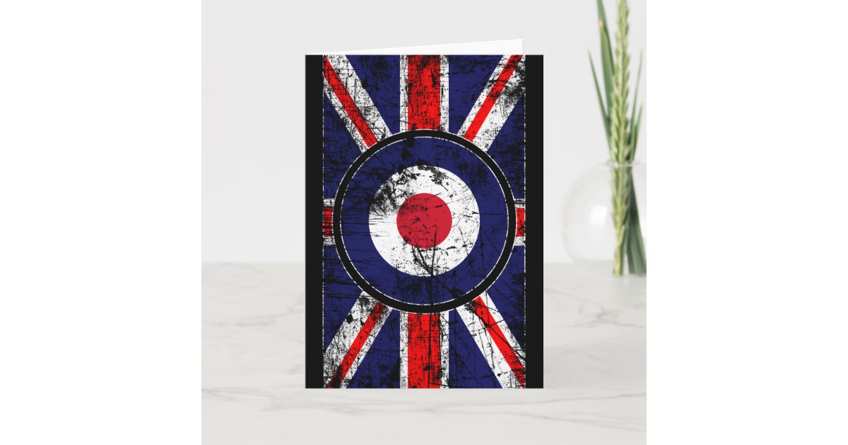Roundel Target Mods UK Target Union Jack Card | Zazzle
