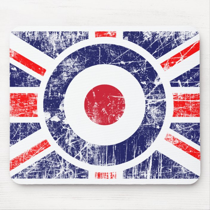 Roundel Target Mods UK Target Union Jack Mouse Pad | Zazzle.com
