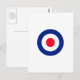 Roundel Target Symbol Graphic Postcard | Zazzle