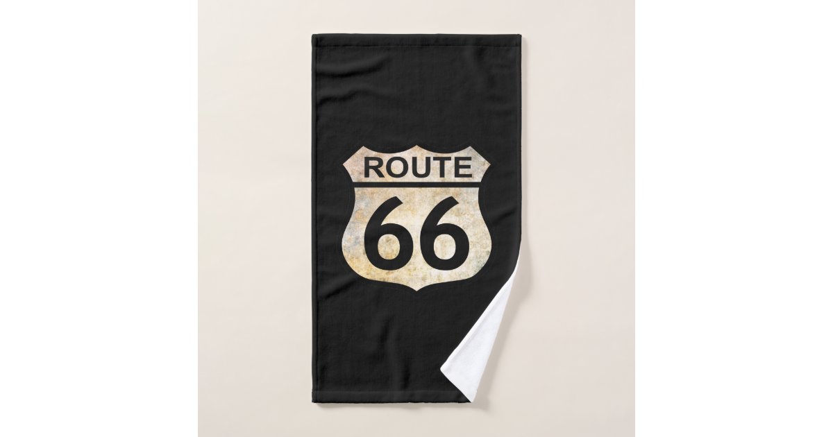 Route 66 bath towel set | Zazzle