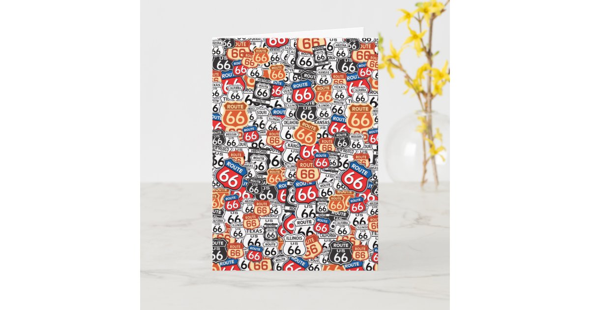 Route 66 card | Zazzle
