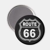 Route 66 Distressed Magnet | Zazzle