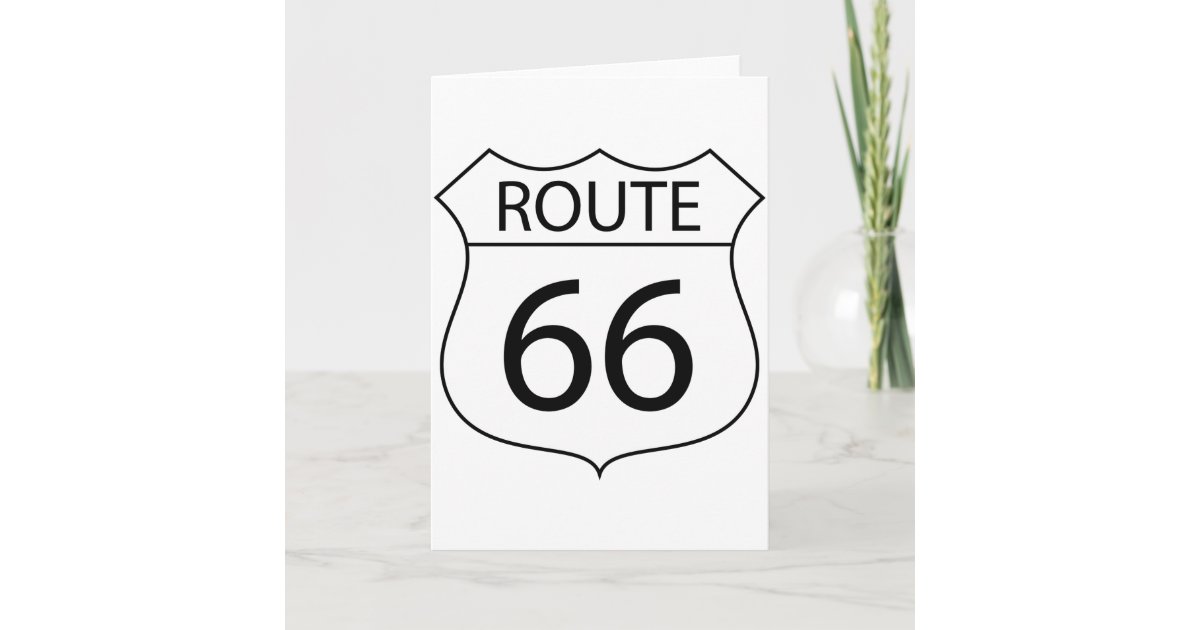 Route 66 Greeting Cards | Zazzle