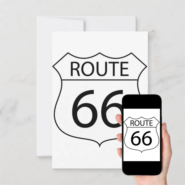 Route 66 Invitations | Zazzle