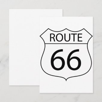 Route 66 Invitations | Zazzle