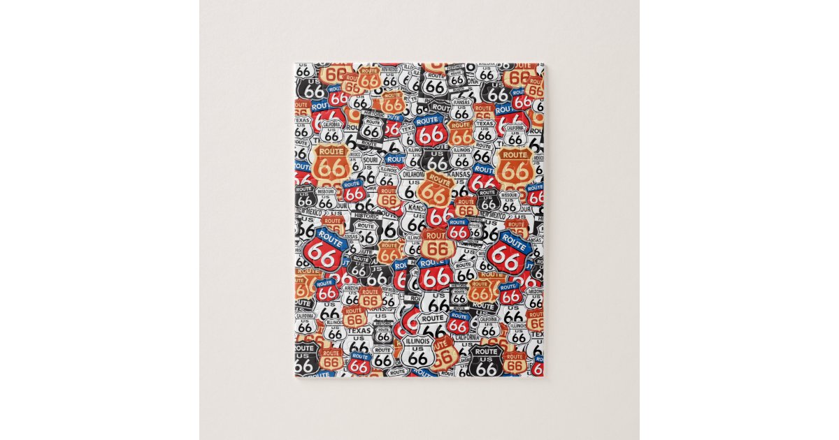 Route 66 jigsaw puzzle | Zazzle