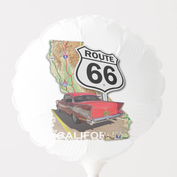 Route 66 party favor balloon | Zazzle.com