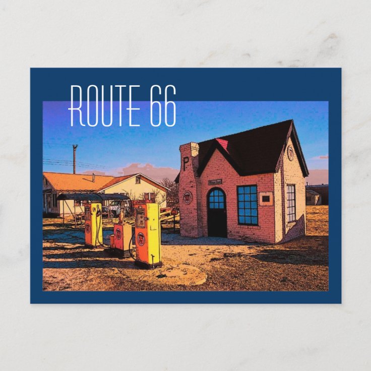 Route 66 Postcard | Zazzle