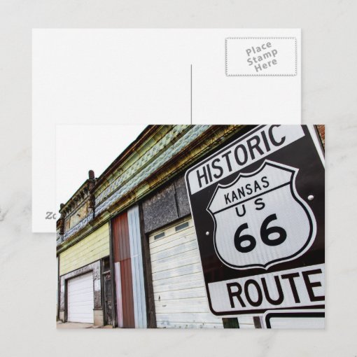 Route 66 postcard | Zazzle