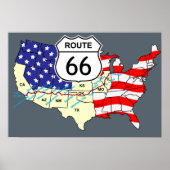 Route 66 poster | Zazzle