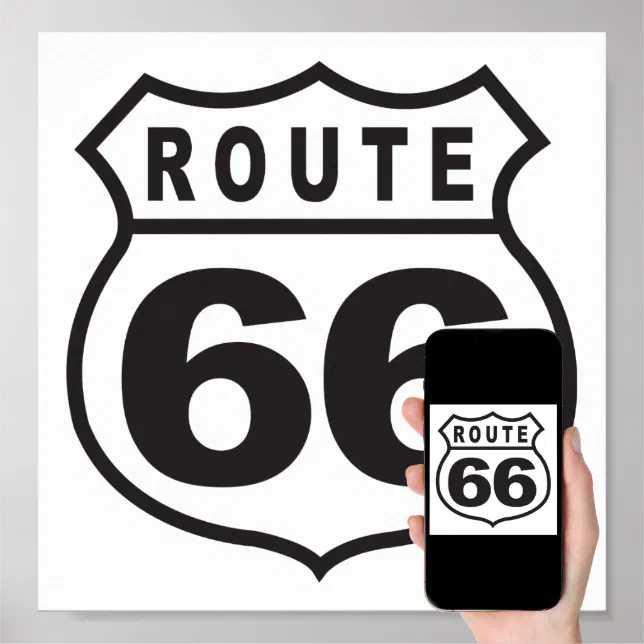 Route 66 poster | Zazzle