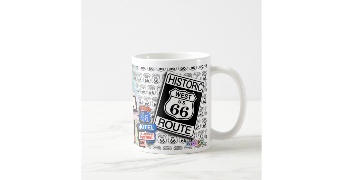 ROUTE 66 - The Mother Road Mugs & Cups | Zazzle