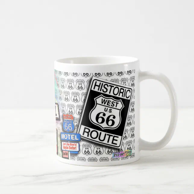 ROUTE 66 - The Mother Road Mugs & Cups | Zazzle