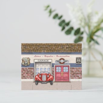 Route 66 - Vintage Cars- Invitation | Zazzle