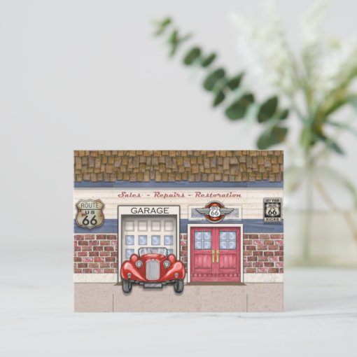 Route 66 - Vintage Cars- Invitation | Zazzle